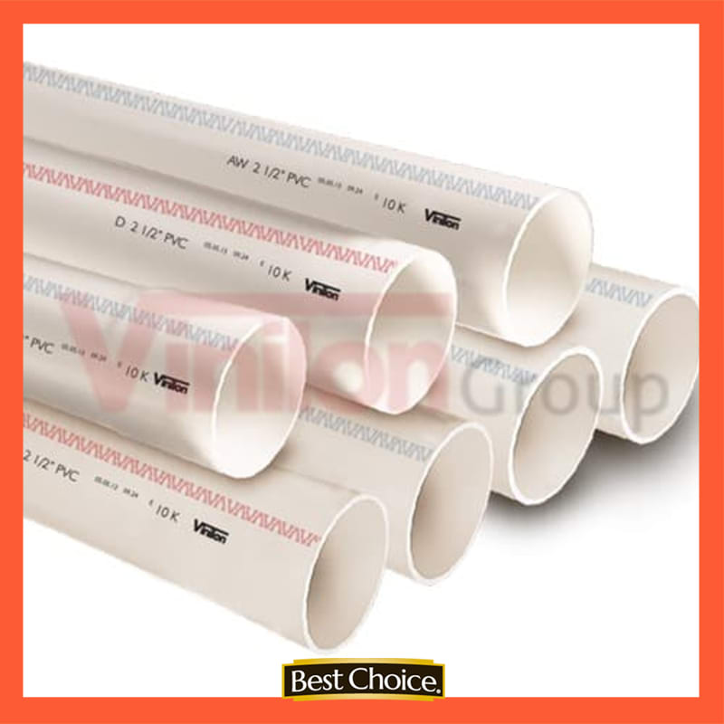 Jual Pipa PVC Air Bersih Vinilon AW 1/2" 1/2 Inch Panjang 4M | Shopee Indonesia
