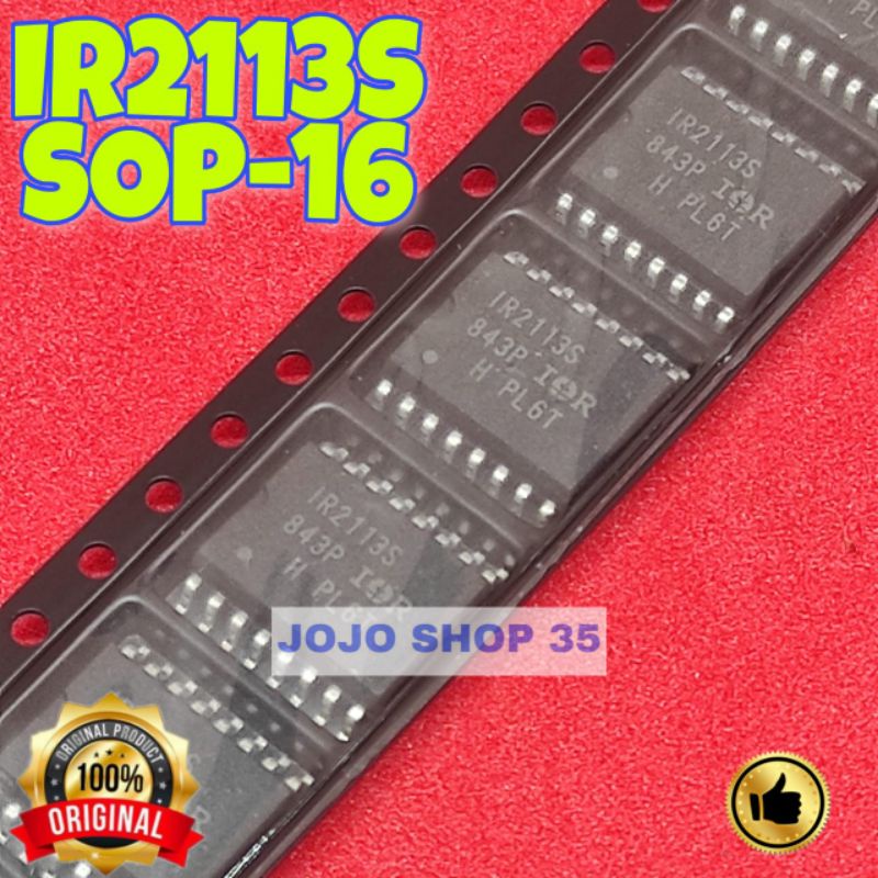 Jual IR2113S IR2113 IRFSPbf IR 2113 SMD 600V SOP16 EGS002 DRIVER ir2113s ir2113 ir 2113s ir2113 ...