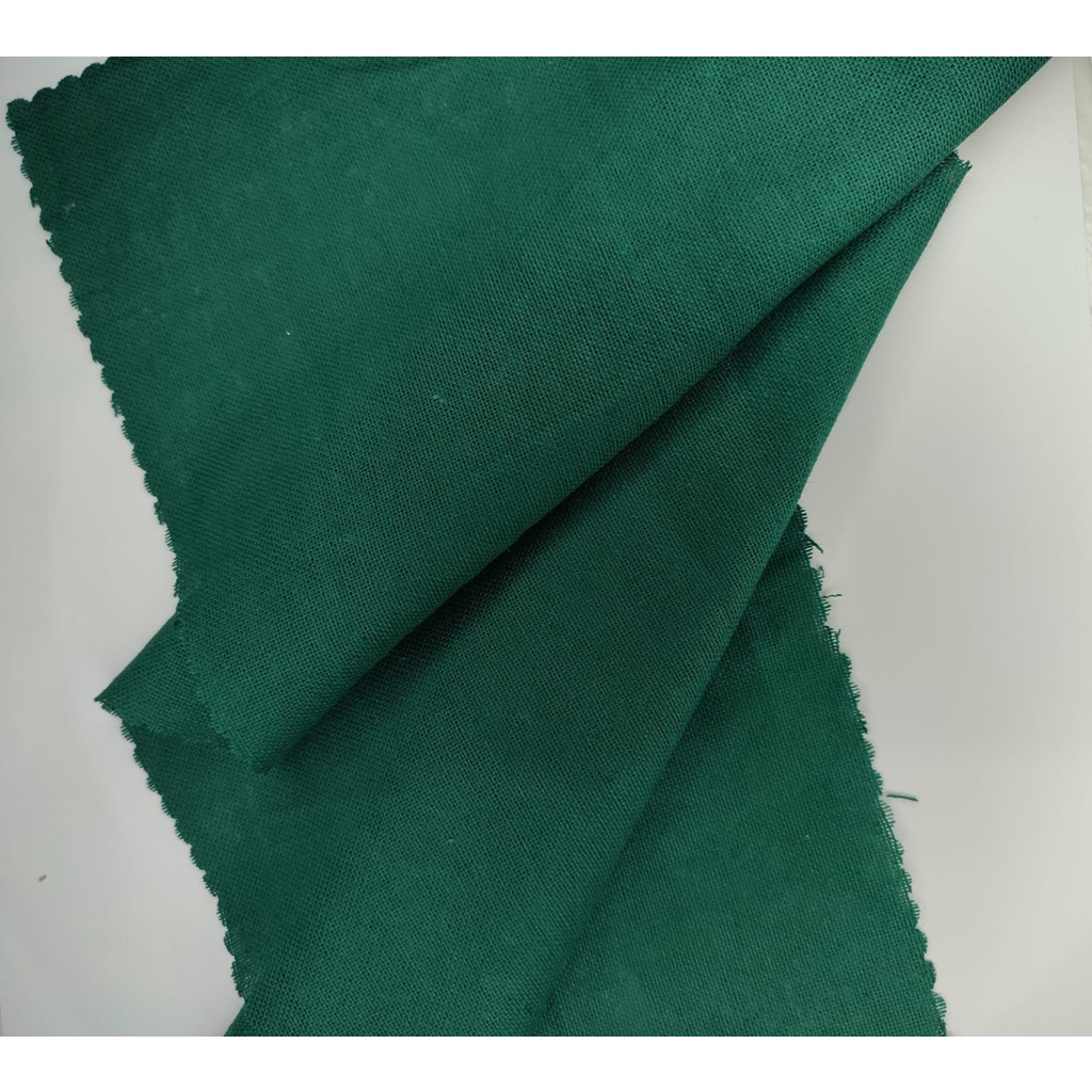 Jual 1/2 meter Kain katun linen rami /Bahan Rami polos Kualitas Premium ...