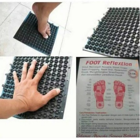 Jual Karpet Refleksi - Alat Pijat Kaki Refleksi - Alat Terapi Pijat Kaki | Shopee Indonesia