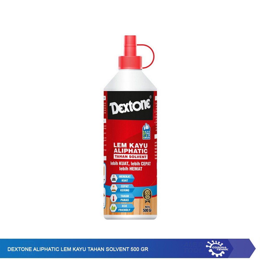 Jual Dextone Aliphatic Lem Kayu Tahan Solvent 500 gr | Shopee Indonesia