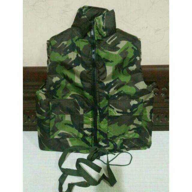 Jual Pelampung Loreng Jatah TNI - Rompi Pelampung Loreng Asli | Shopee ...