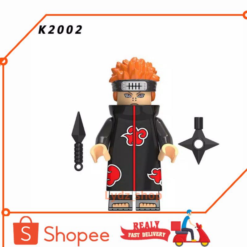 Jual Lego akatsuki komik naruto lego minifigure mini figure Akatsuki ...