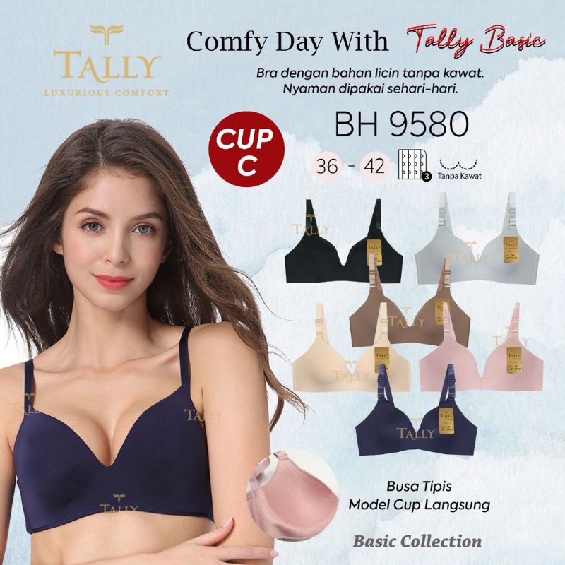 Jual BRA BH 9580 TANPA KAWAT | Shopee Indonesia