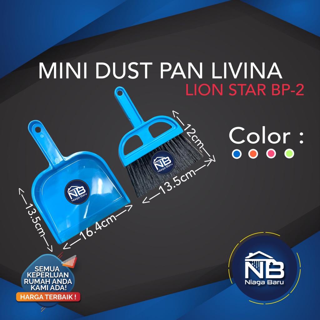 Jual Lionstar BP 2 Livina Mini Dustpan Sapu pengki kecil dust pan lion ...