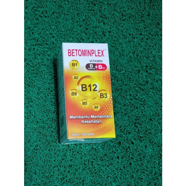 Jual Betominplex 100 tablat - Vitamin B Complex - Apotek Embun | Shopee ...