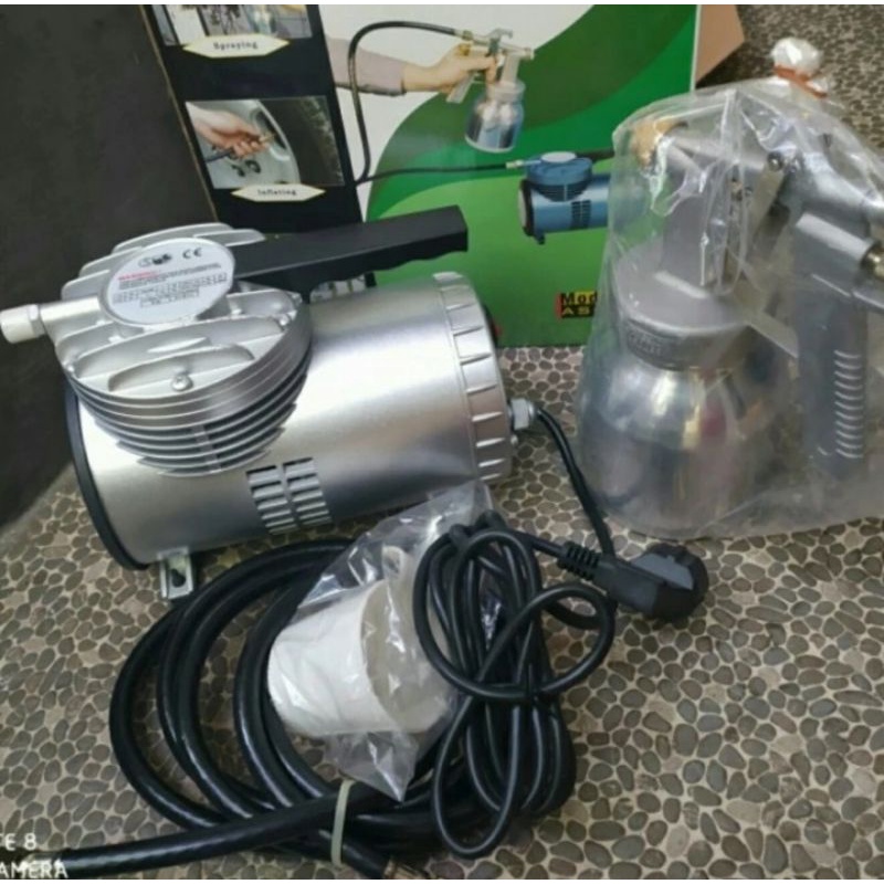 Jual KOMPRESOR ANGIN KECIL PAKE LISTRIK KOMPRESOR UDARA MINI 25 PSI ...