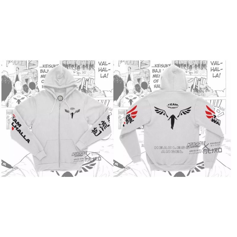 Jual Jaket Zipper Anak Jaket Valhalla Time anime Tokyo Revengers Untuk ...