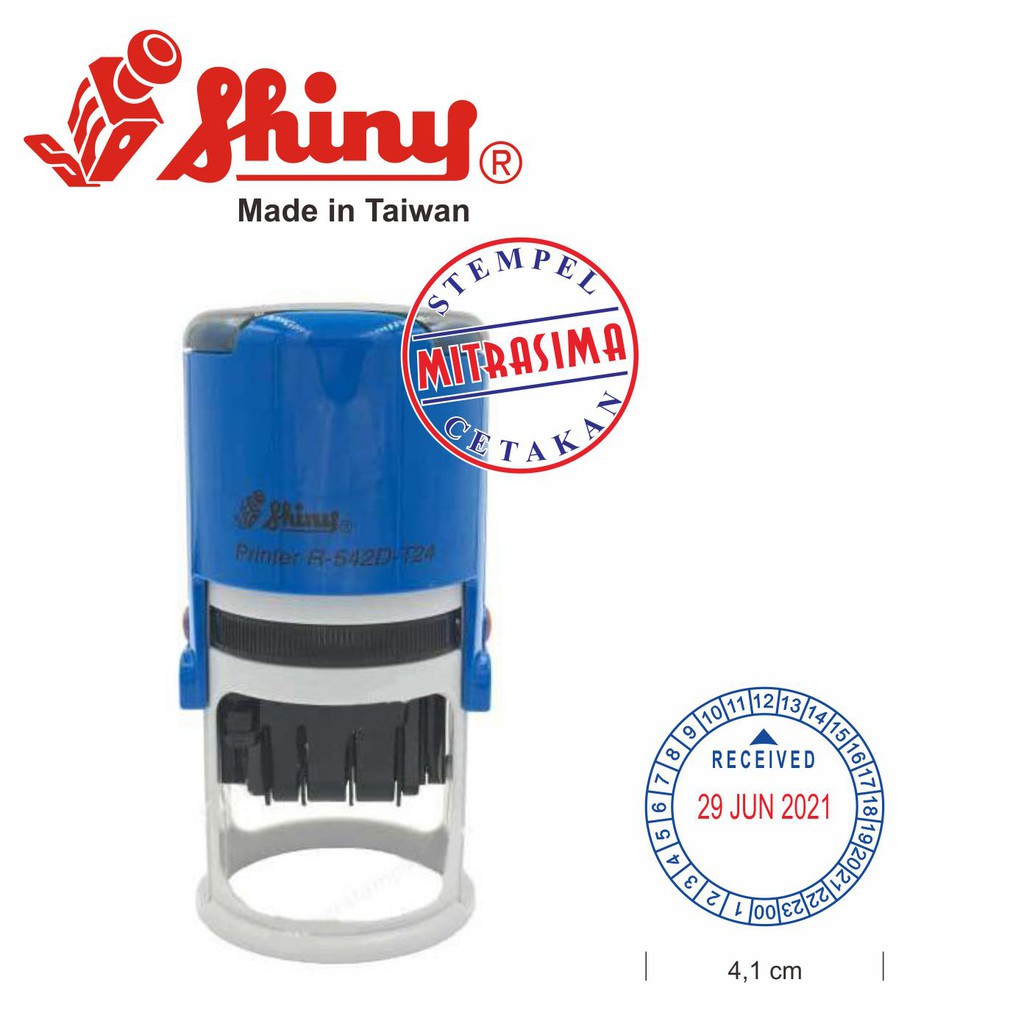 Jual Stempel Received dengan Tanggal dan Jam | Shopee Indonesia