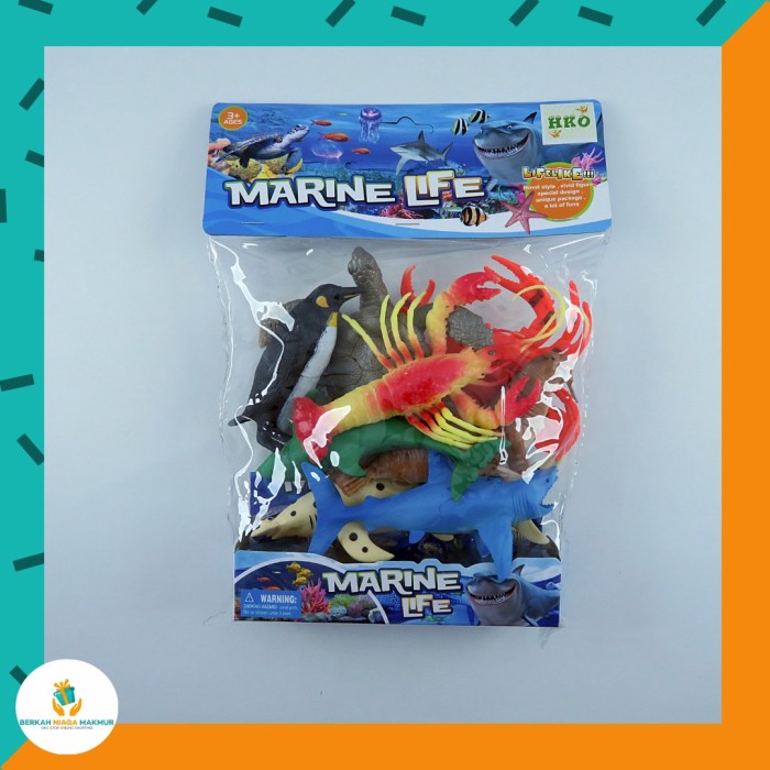 Jual Marine Life Set / Set Mainan Figurine Binatang Laut | Shopee Indonesia