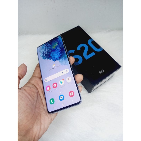 Jual samsung galaxy s20 128gb lengkap hp handphone second seken bekas ...