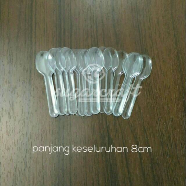 Jual Sendok es krim/pudding 8cm, harga per 100pcs | Shopee Indonesia