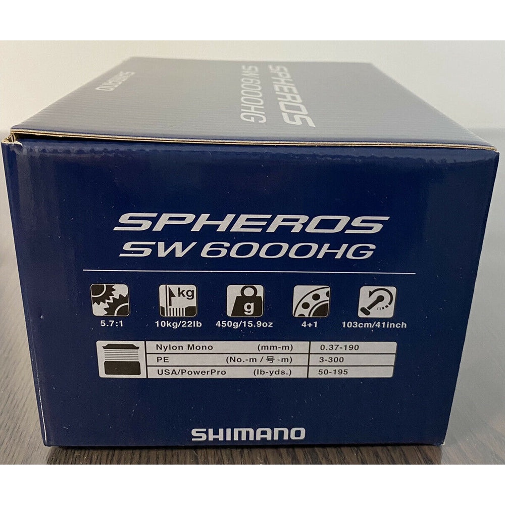 Jual REEL SHIMANO SPHEROS SW 6000PG 6000HG SERI 2021 6000 | Shopee Indonesia