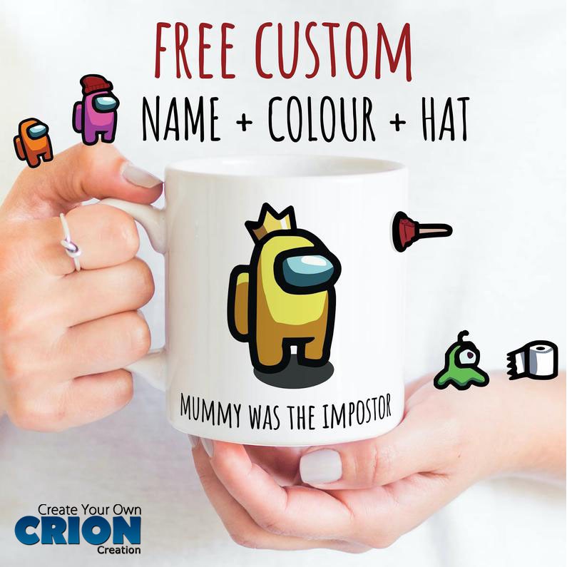 Jual Mug Among Us Impostor/ Hadiah / Souvenir / Kado Bisa Custom - By ...