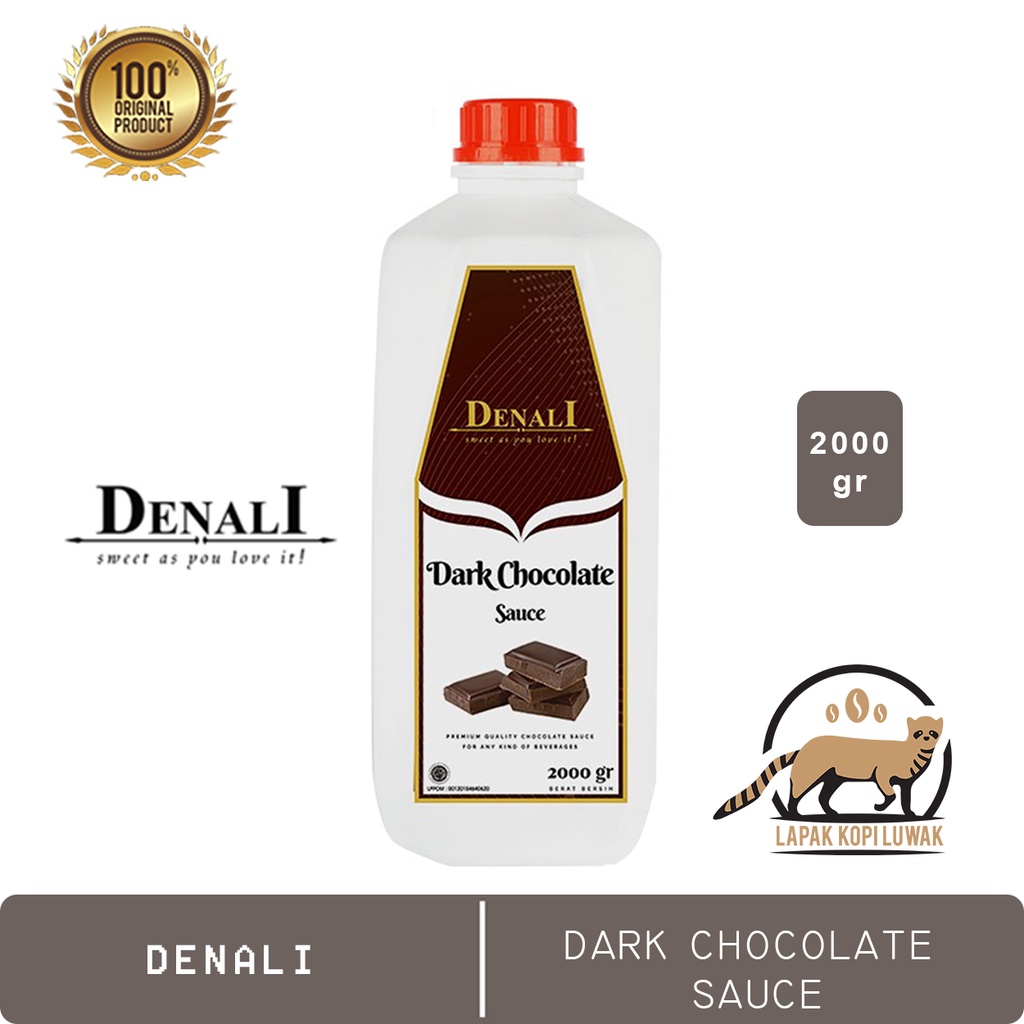 Jual Dark Chocolate Sauce merk Denali | Shopee Indonesia
