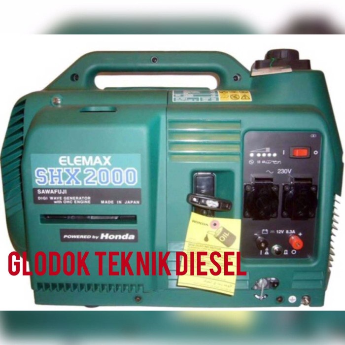 Jual ELEMAX HONDA PORTABLE GENERATORS GENSET INVERTER SHX 2000 2 KVA ...
