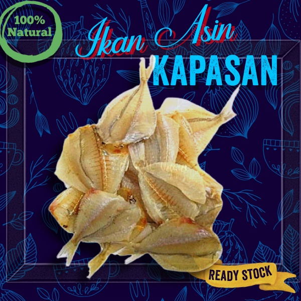 Jual IKAN ASIN KAPASAN PER 100 Gr | Shopee Indonesia