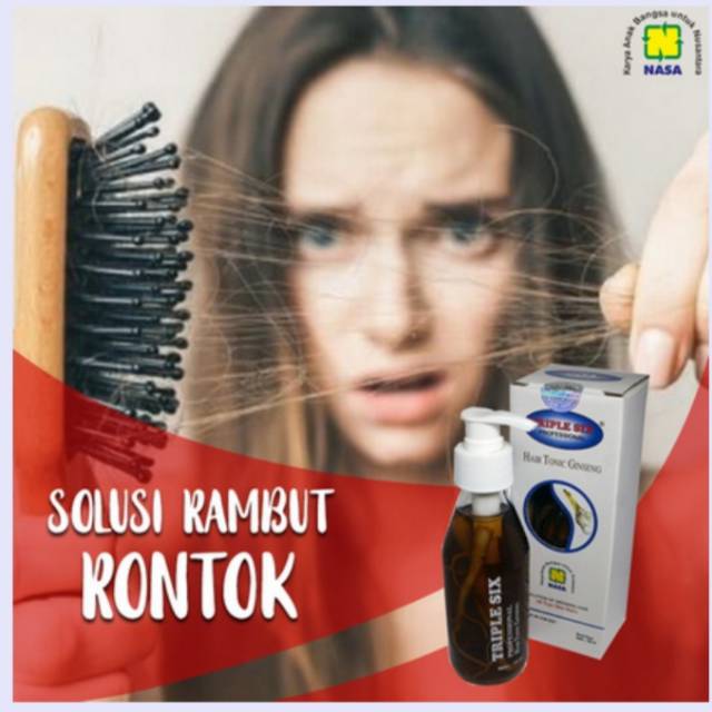 Jual Triple Six Nasa BPOM solusi rambut rontok | Shopee Indonesia