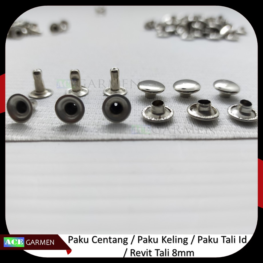 Jual Paku Centang / Paku Keling / Paku Tali Id / Rivet Tali Id | Shopee ...