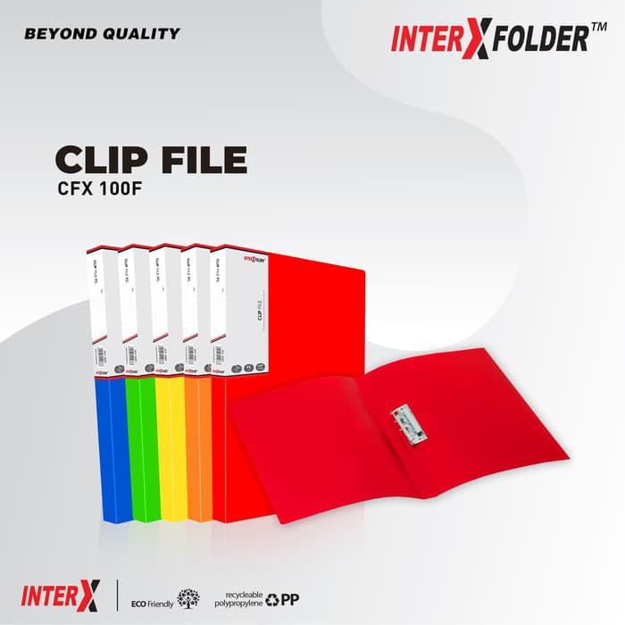 Jual Map Clip File Plastik Interxfolder | Shopee Indonesia