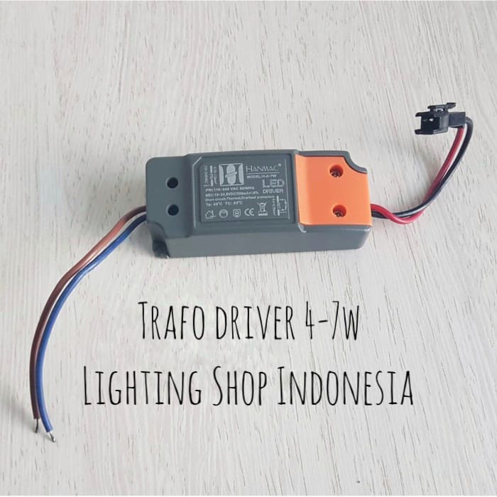 Jual Trafo driver led 4-7W ( 4w 5w 6w 7w ) lampu panel / downlight Hanmac | Shopee Indonesia