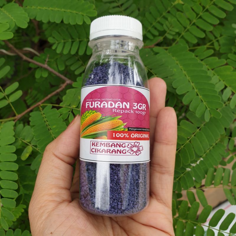 Jual FURADAN REPACK 180gr Insektisida obat pengendali hama tanaman ...