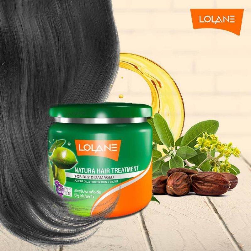 Jual LOLANE NATURA HAIR TREATMENT (+BIOTIN NOURISH) 250g & 500g ...