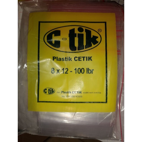 Jual plastik klip atau cetik 8x12 cm | Shopee Indonesia