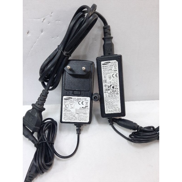 Jual adaptor charger samsung original monitor tv 14V 1.786A | Shopee ...