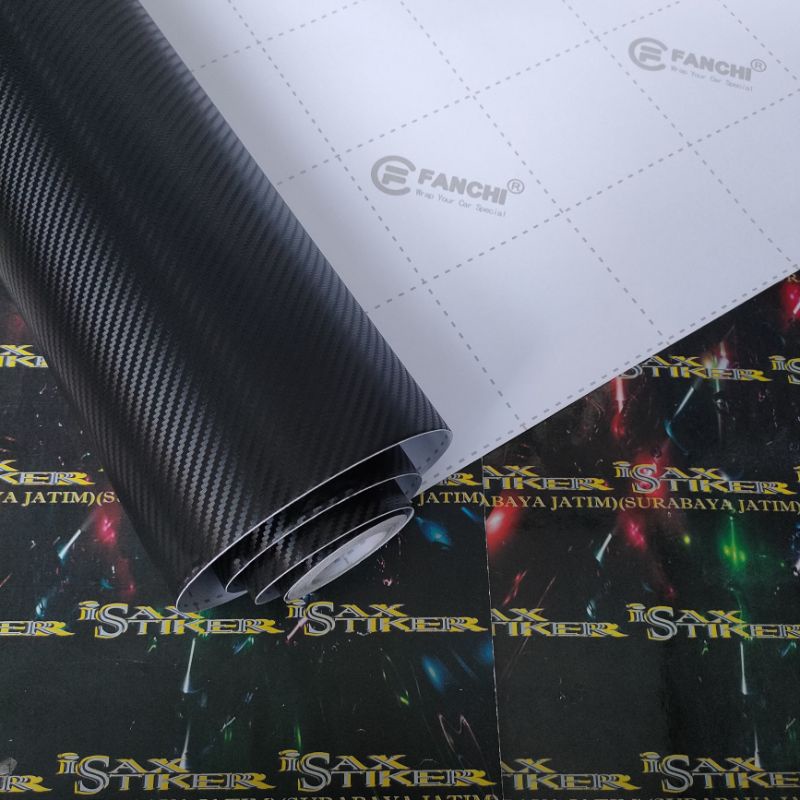 Jual skotlet carbon 3D harga meteran merek fanci ukuran 50cm | Shopee ...
