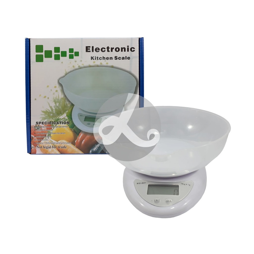 Jual Timbangan Dapur Kue Mangkok Digital Electronik Kitchen Scale B05 ...