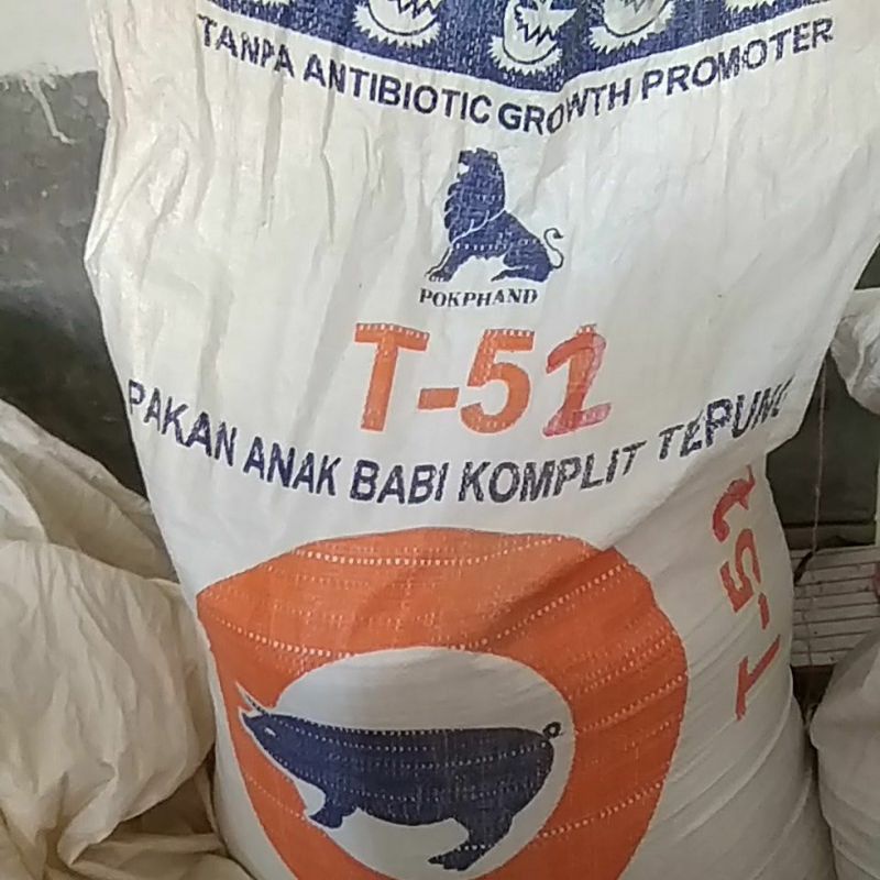 Jual T-52 Pur Babi Pakan Anak Babi Pakan Ayam 50 Kg | Shopee Indonesia
