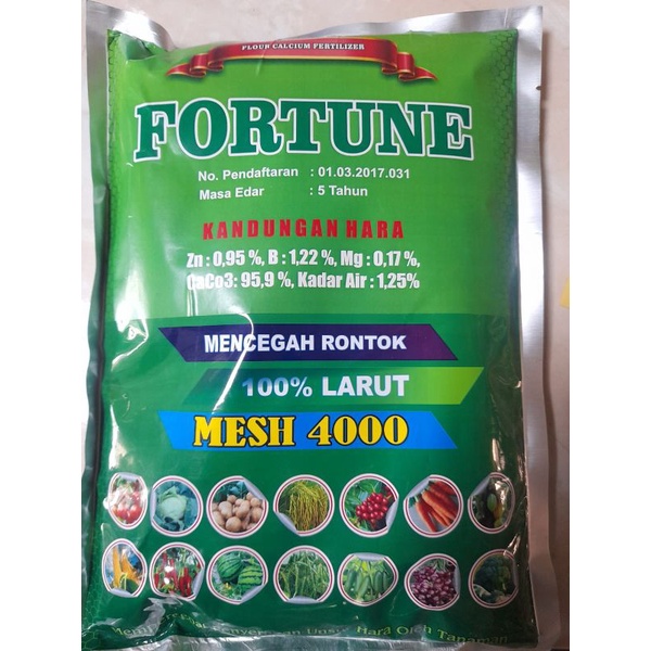 Jual Pupuk Calsium Super Fortune 1KG pencegah rontok tanaman | Shopee ...