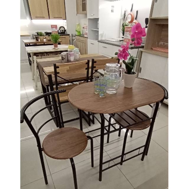 Jual Meja makan set Hana breakfast table informa | Shopee Indonesia
