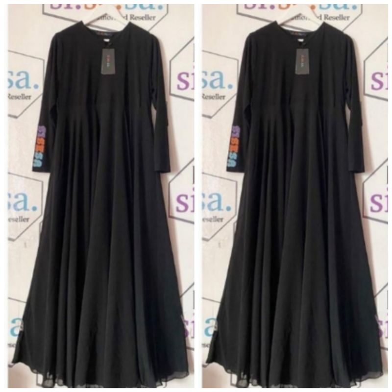 Jual Dress Sisesa Black Swarovski | Shopee Indonesia