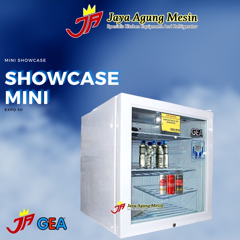 Jual Showcase Mini 1 pintu expo 50 /showcase mini /expo-50FD/ Showcase ...