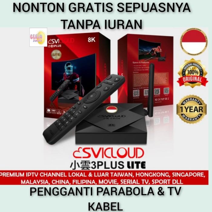 Jual Android Tv Box Svicloud 2Gb/16Gb Tonton Tanpa Parabola 3S 6K ...