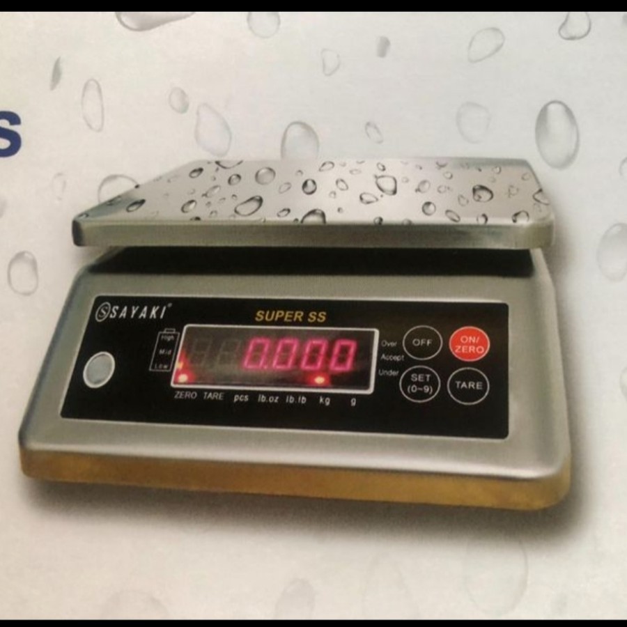 Jual timbangan frozen daging timbangan ikan SAYAKI SUPER SS 3KG - 30KG | Shopee Indonesia