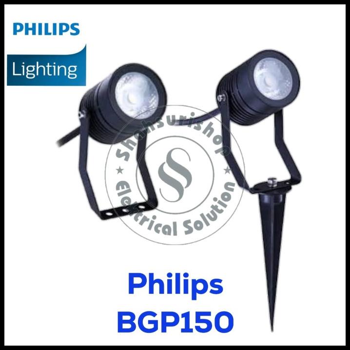 Jual Lampu Led Philips Bgp 150 6W 6 Watt Led Sorot Taman Tancap Dan ...