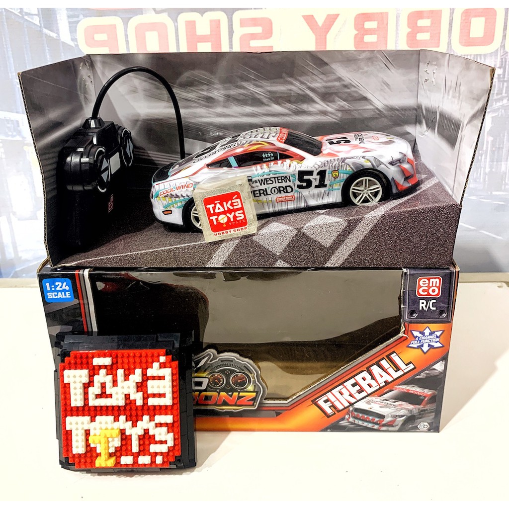 Jual Emco RC Remote Control Speed Demonz - Fireball 1:24 | Shopee Indonesia