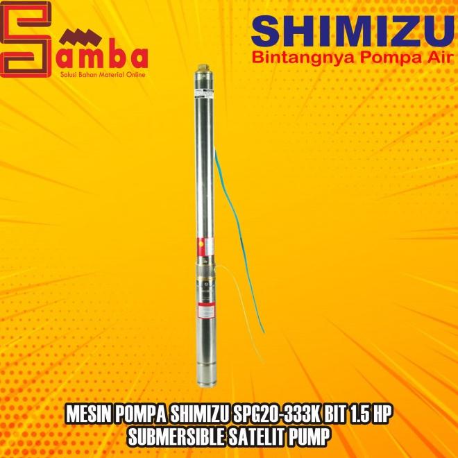 Jual Mesin Pompa Shimizu Spg20-333K Bit 1.5 Hp Submersible Satelit 3 ...