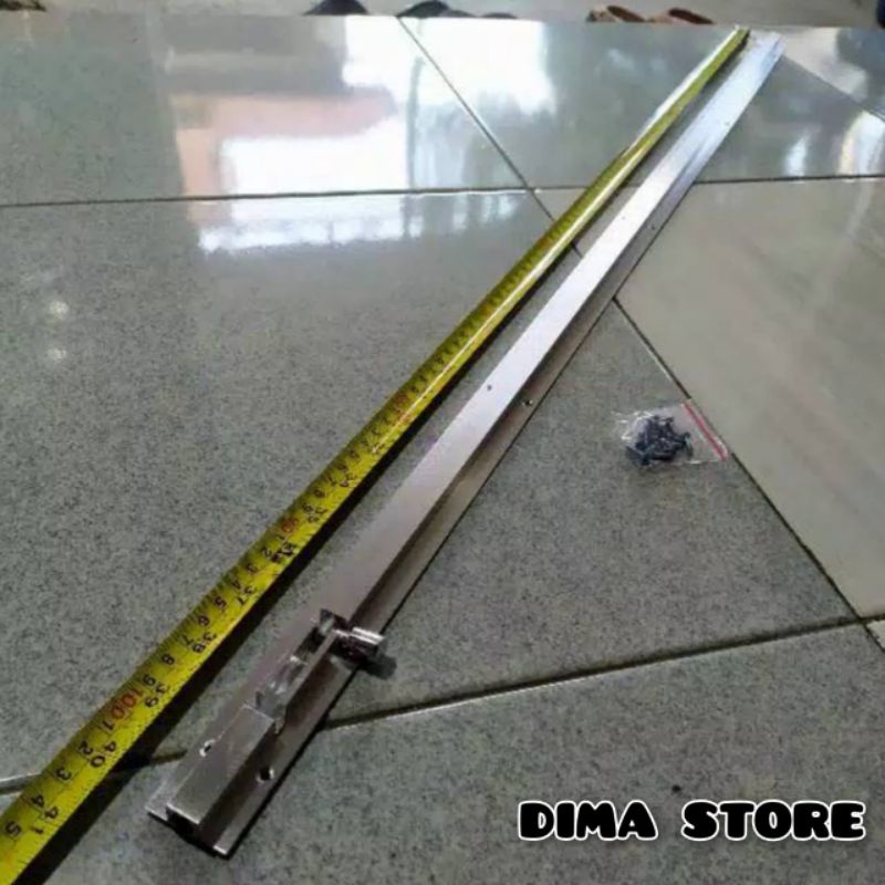 Jual ( 1 Meter ) Grendel Alumunium Slot Pintu Rumah Kupu Tarung Panjang ...