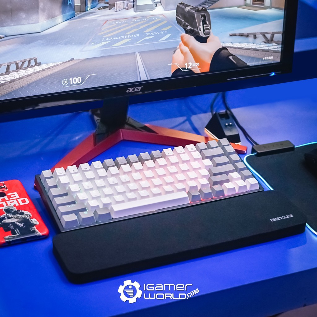 Jual Rexus Daxa M84 Pro Wired/Bluetooth Mechanical Gaming Keyboard ...