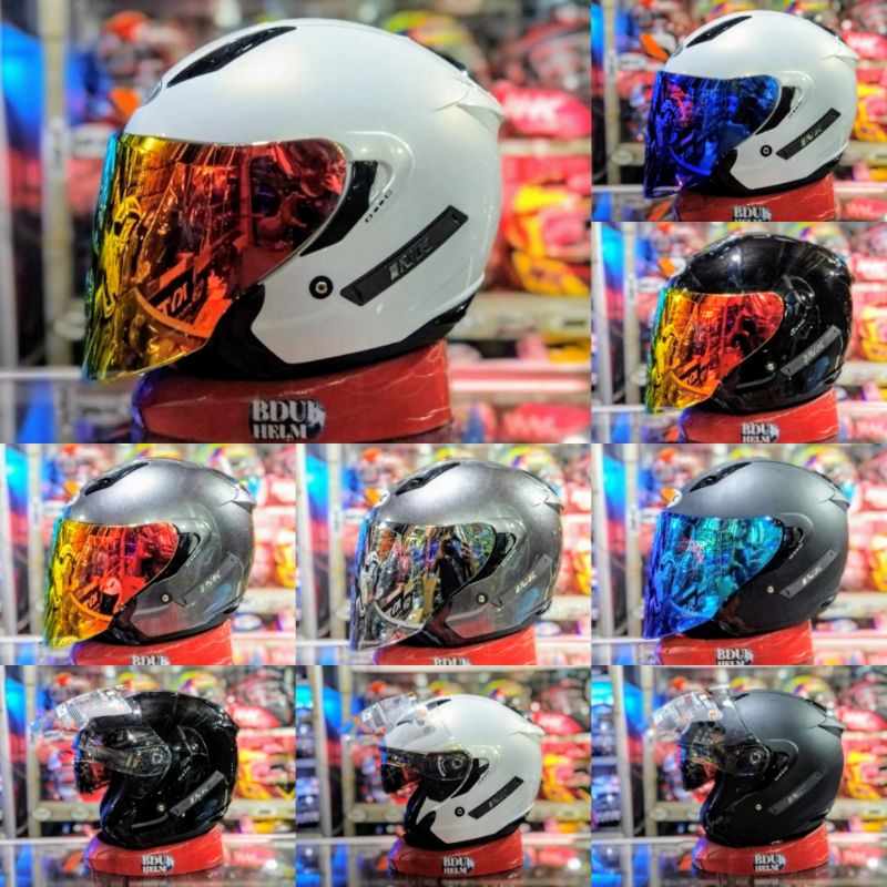 Jual HELM INK METRO SOLID WHITE ORIGINAL INK | Shopee Indonesia