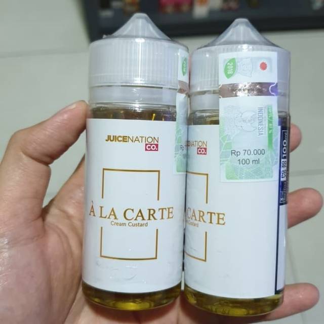 Jual ALA CARTE - Cream Custard 6mg - Premium liquid lokal - Liquid vape ...