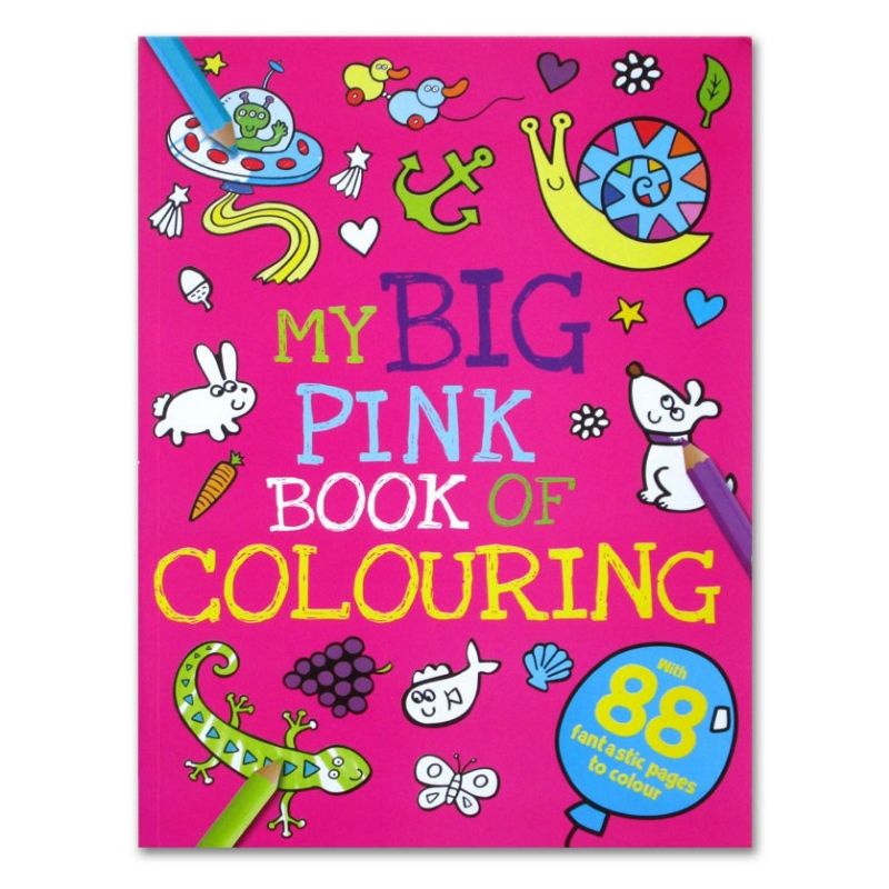 Jual my big pink book of colouring | Shopee Indonesia
