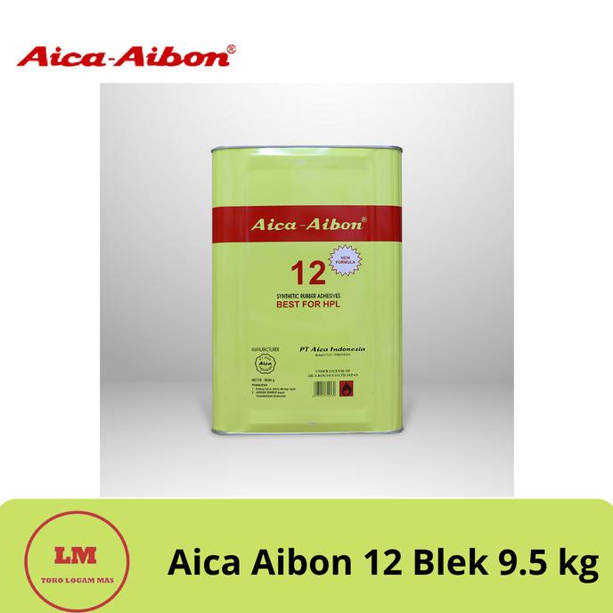 Jual AICA Aibon 12 Blek Lem Kuning HPL Triplek Vinyl - 9.5 kg | Shopee ...