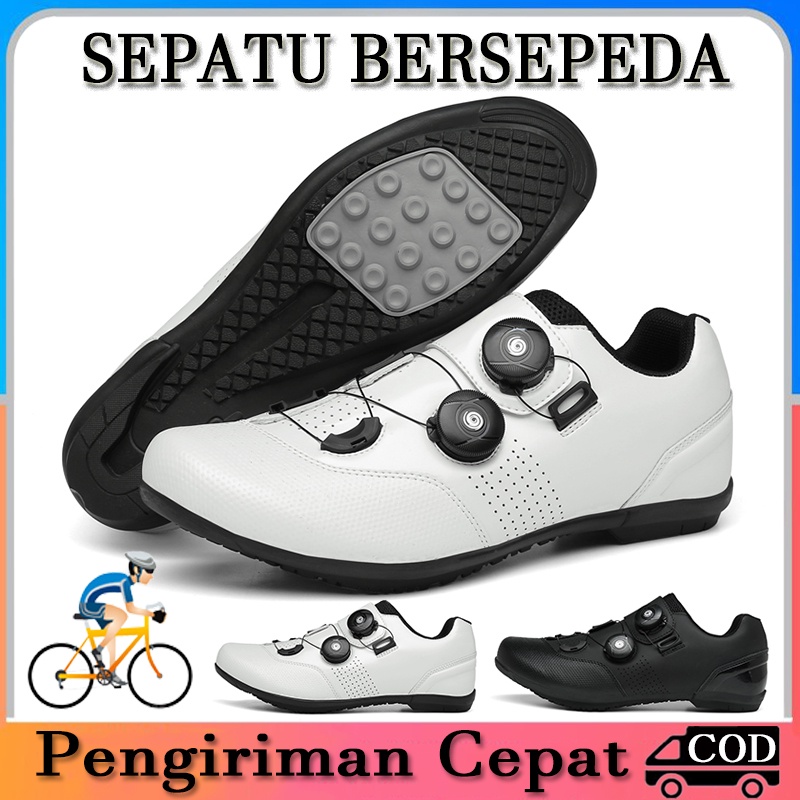 Jual 【Tersedia】Sepatu Sepeda Non Cleat Sepatu Bicycle Shoes Plat Sepatu ...