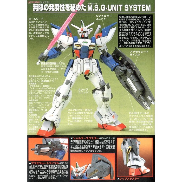 Jual Mainan Gunpla, Hg 1/144 Gundam Geminass 01 G-Unit Gundam Wing Dual ...