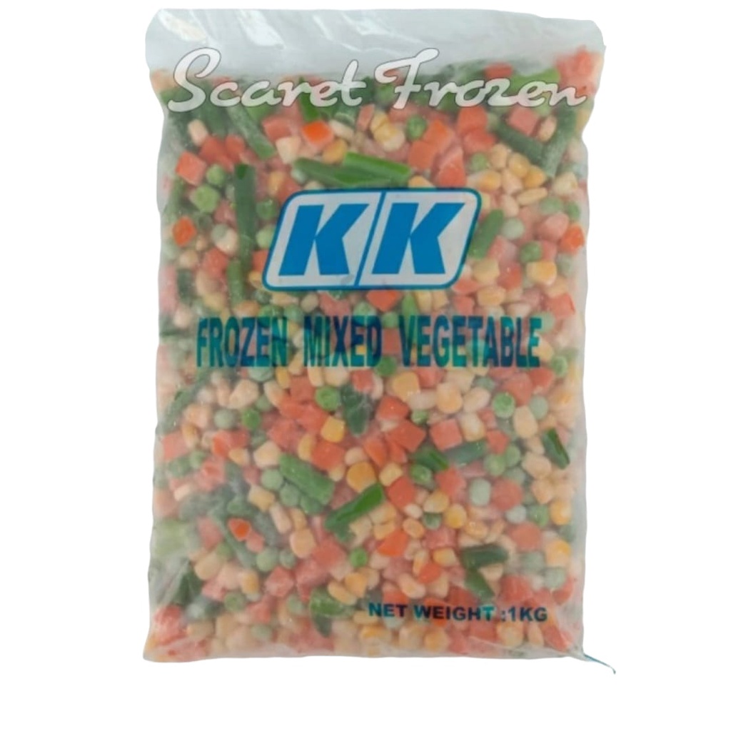 Jual Frozen Mixed Vegetables | Vegetables Mix 4 Ways | Sayuran Beku 1kg ...